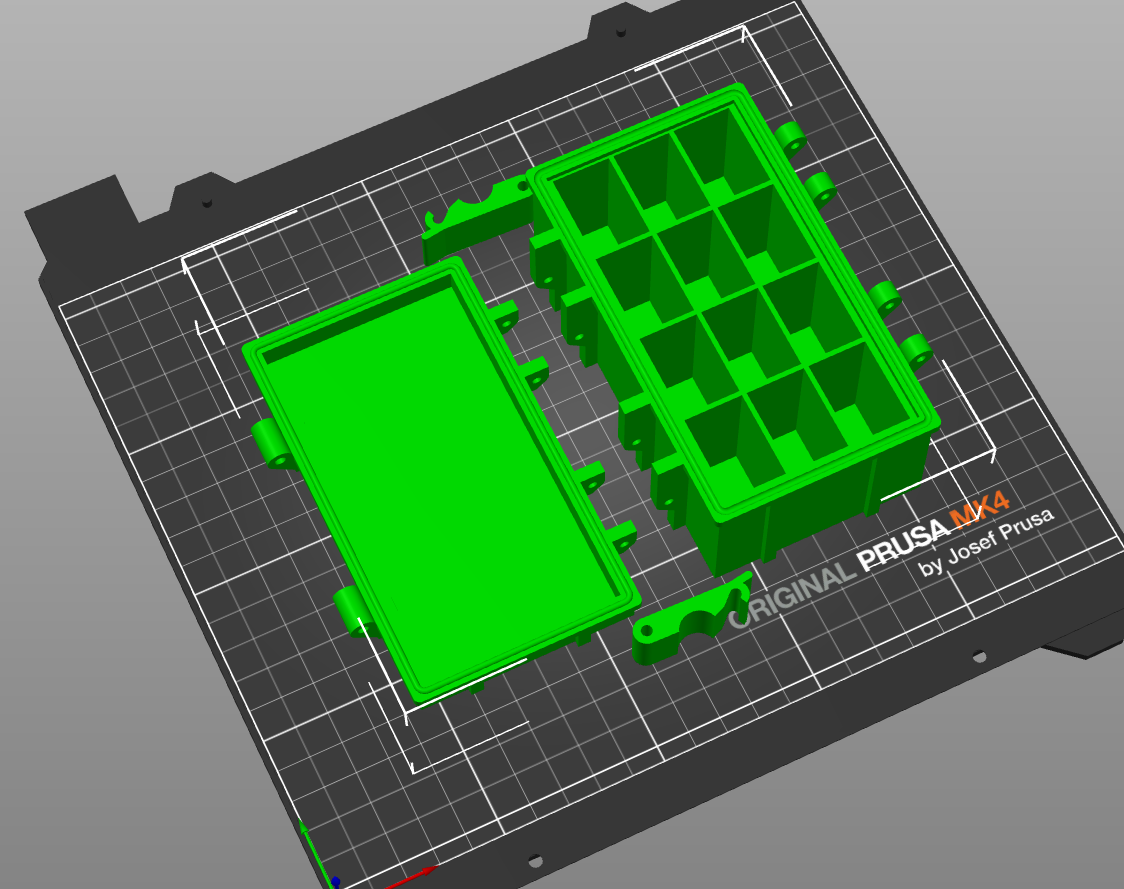 Super Customizable Rugged Box in OpenSCAD - Batteries and More Edition ...