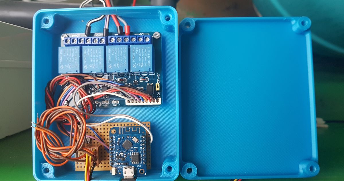 Enclosure for swiming pool electronic control boards by jcjames_13009 ...