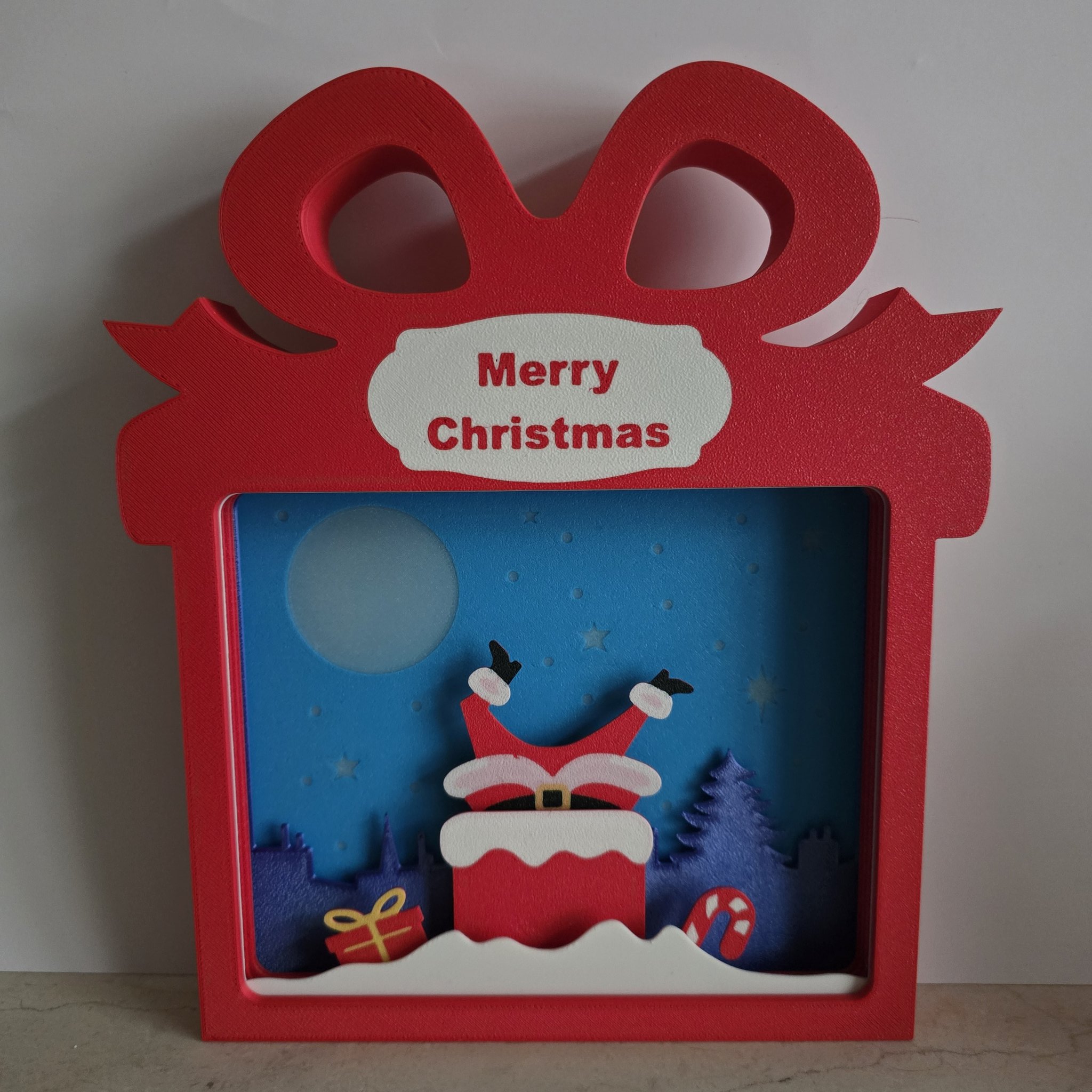 multi color present shadow box by 3D prints and gifts | Download free ...