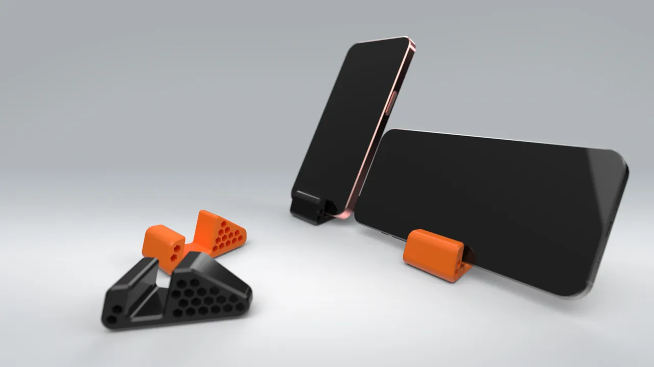 Keychain Phone Stand by Firstlayer Oy | Download free STL model ...