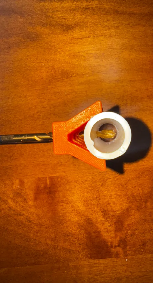 Pipe drill guide by Ben Kennedy | Download free STL model | Printables.com