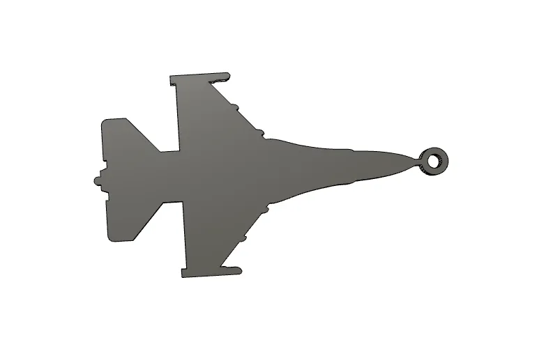 F-16 Fighting Falcon (Viper) Keychain by Printit Tom | Download free ...