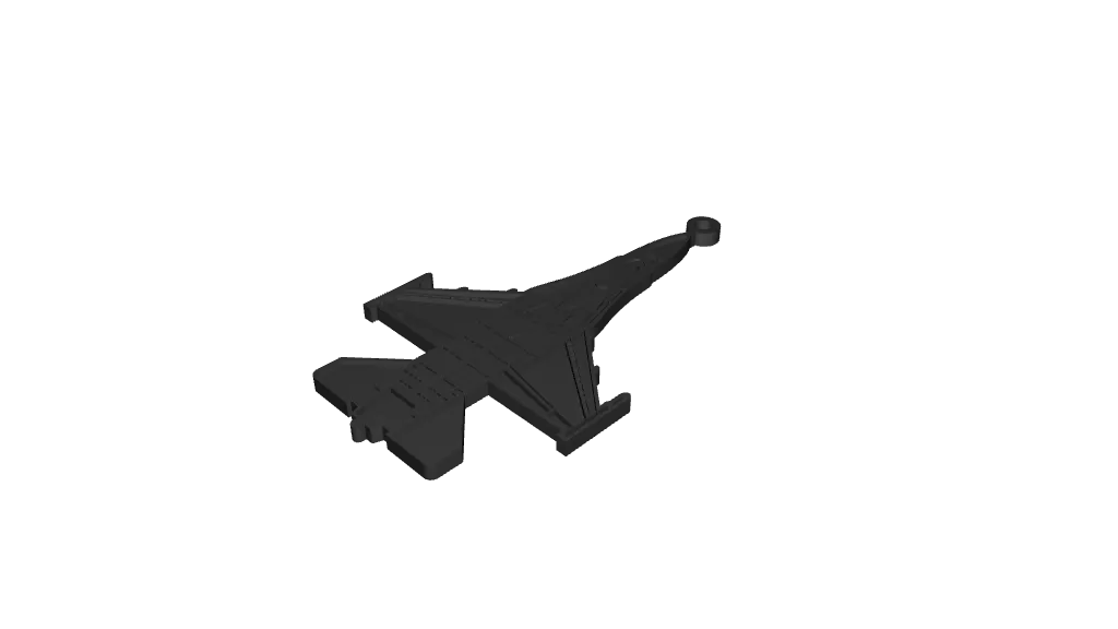 F-16 Fighting Falcon (Viper) Keychain by Printit Tom | Download free ...