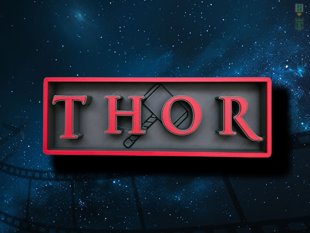 Thor Cinema Film Room Sign Box by Jay3D Designs | Download free STL ...