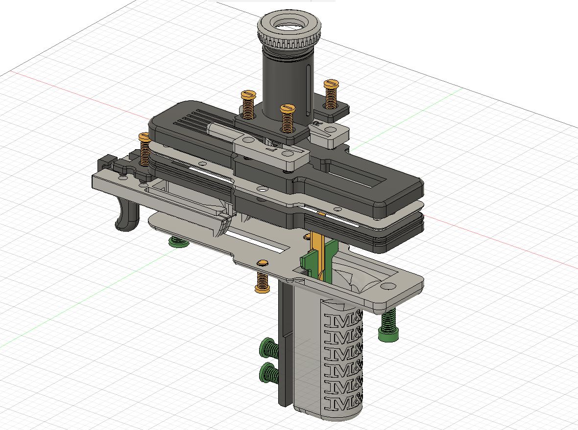 Disc Shooter Mk3 by ma-unique | Download free STL model | Printables.com
