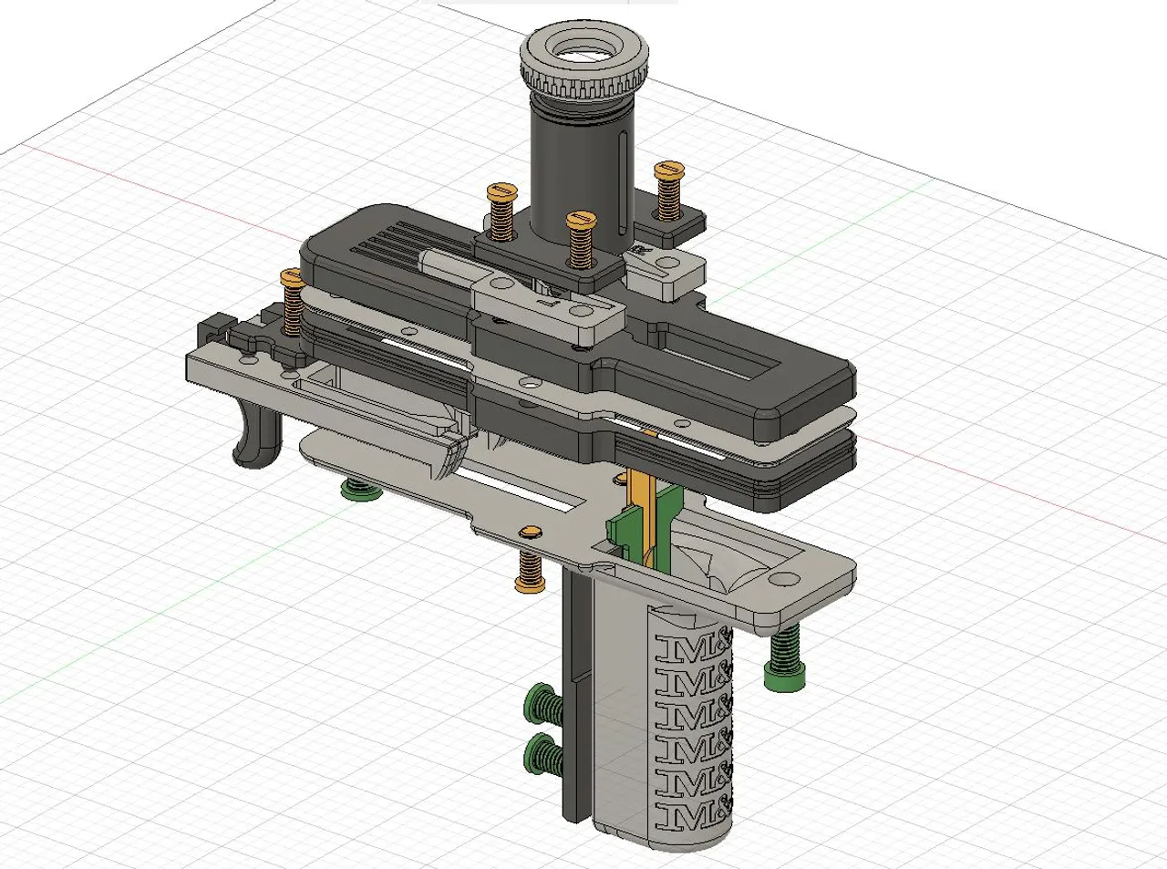 Disc Shooter Mk3 by ma-unique | Download free STL model | Printables.com