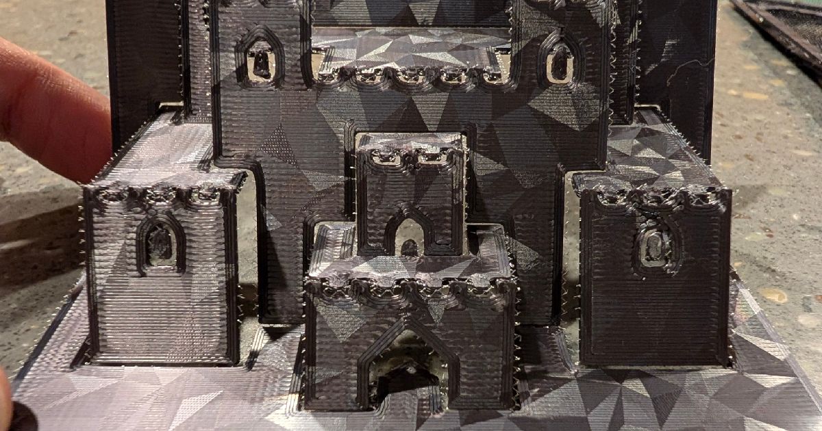 Popup Castle by Thaís Pedrosa | Download free STL model | Printables.com