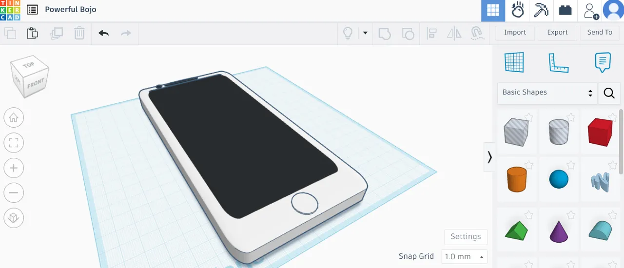 Tinkercad smartphone but better by kt | Download free STL model | Printables.com