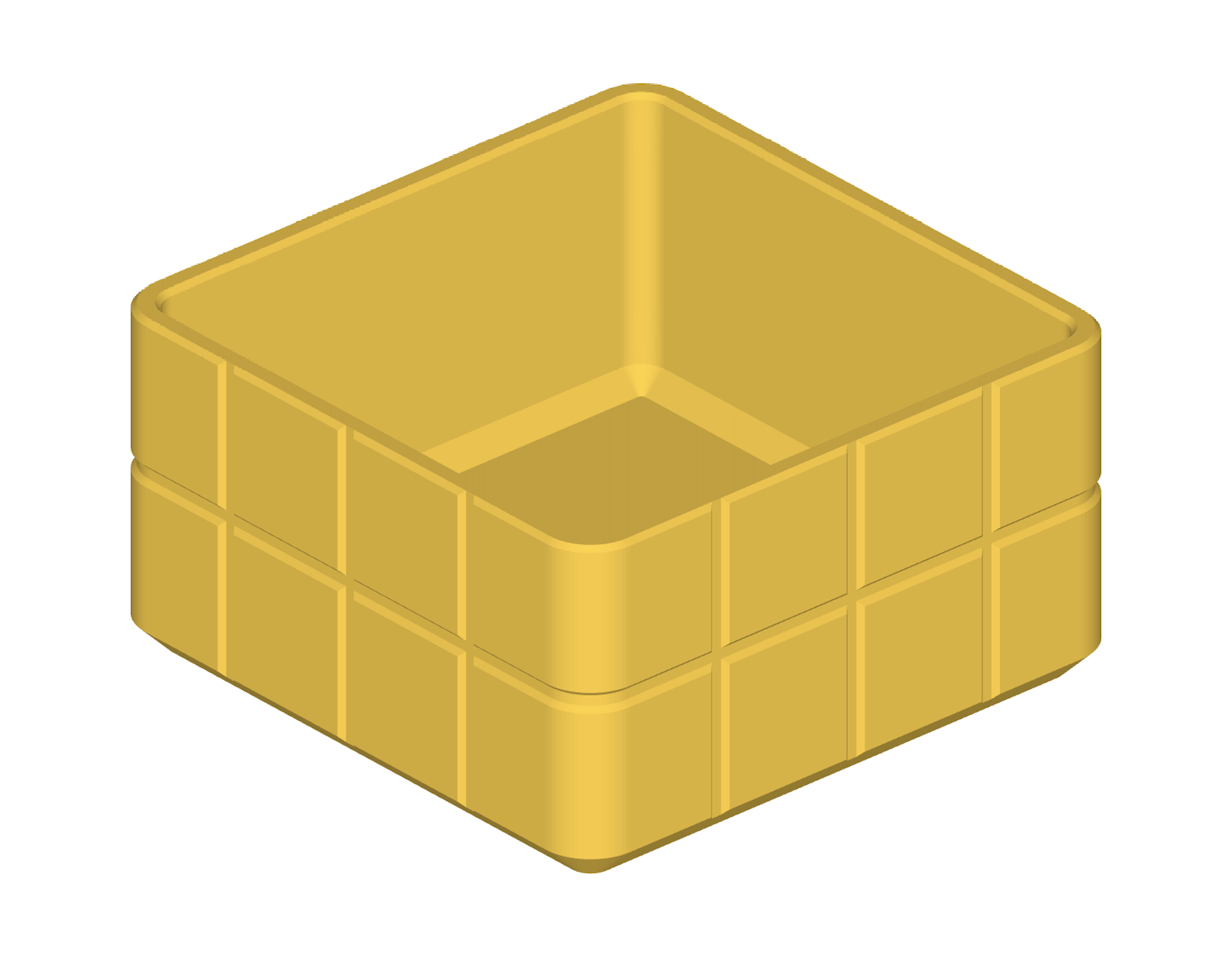Tile Pattern Organizer Tray By Svejtneret Download Free Stl Model