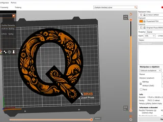 Crazy alphabet: Letter Q by Nina Máčová | Download free STL model ...