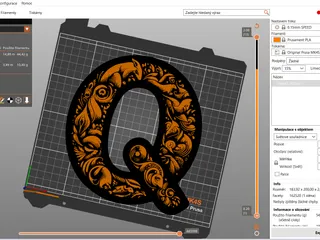 Crazy alphabet: Letter Q by Nina Máčová | Download free STL model ...