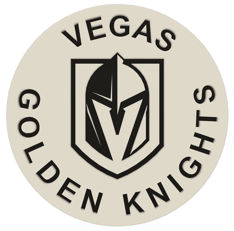 Golf - Golf Ball Marker - NHL - Vegas Golden Knights by Peter C ...