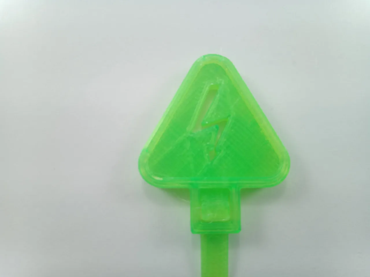 Cable tie / Zip tie with high voltage sign by MekDrafter | Download ...