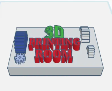 3D Printing Room Sign by LNewcomb | Download free STL model ...