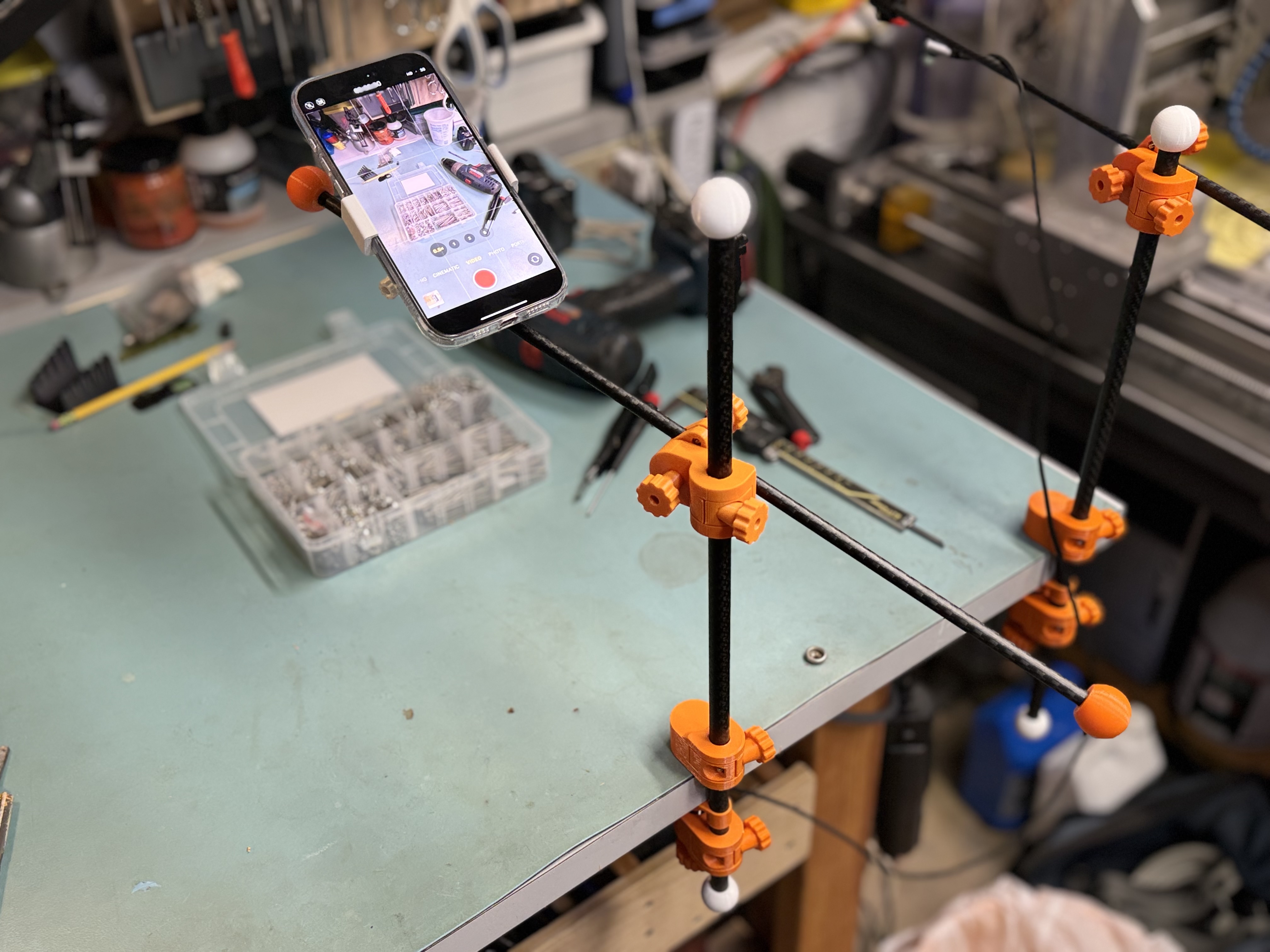 Articulated Arm Clamp - Adjustable Mount for Phones, Cameras, and ...