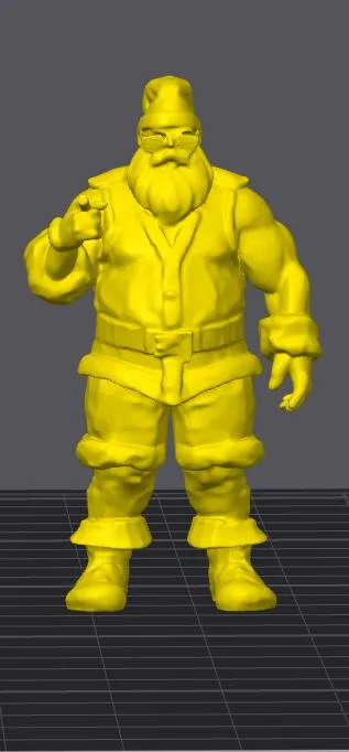 Thug Santa Claus by Persie0 | Download free STL model | Printables.com