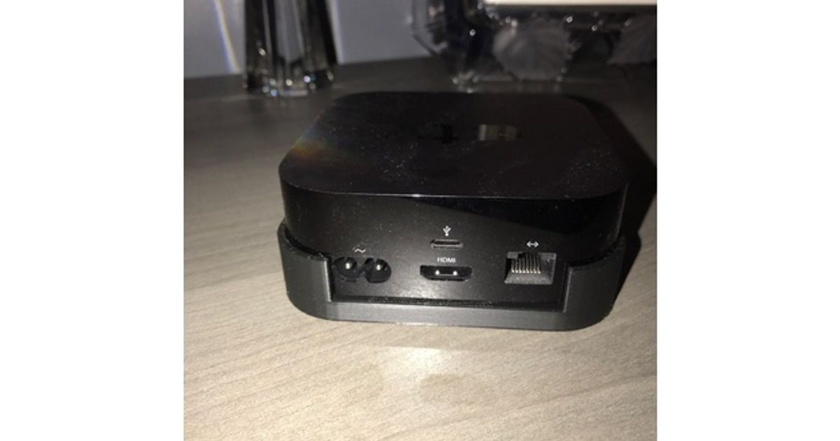 Apple TV 4 & 4K by Hobson318 | Download free STL model | Printables.com