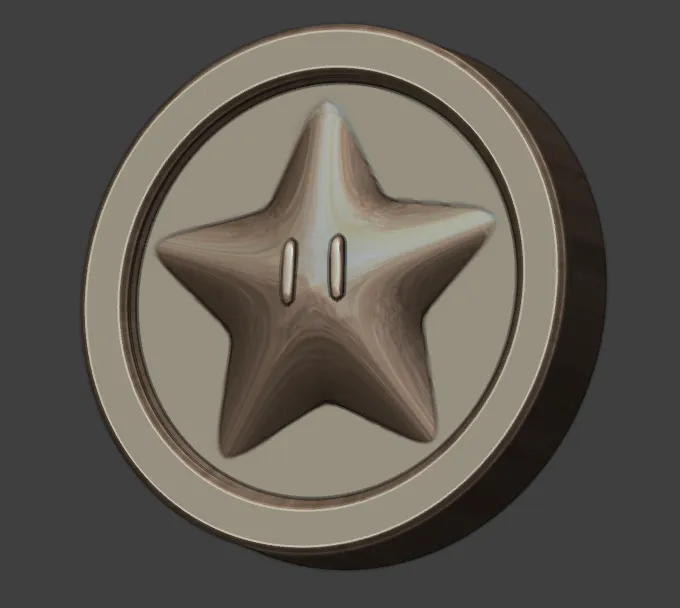 Super Mario Star Coin and Slot coin by galaxy5armory | Download free ...