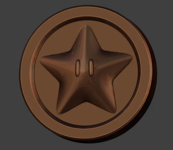 Super Mario Star Coin and Slot coin by galaxy5armory | Download free ...