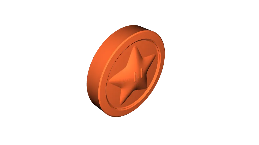 Super Mario Star Coin and Slot coin by galaxy5armory | Download free ...