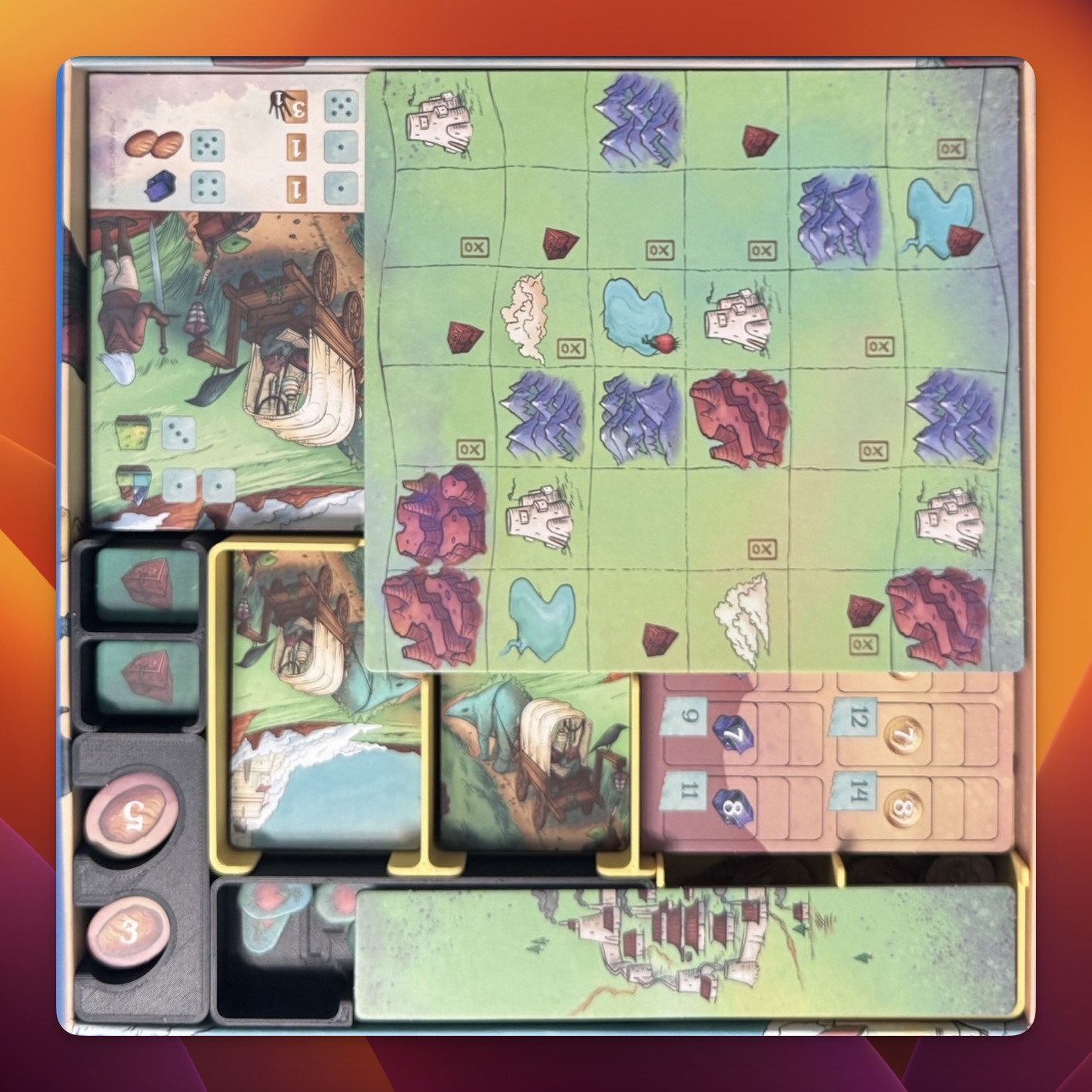 Creature Caravan (Retail Edition) Board Game Insert by cpa016 ...