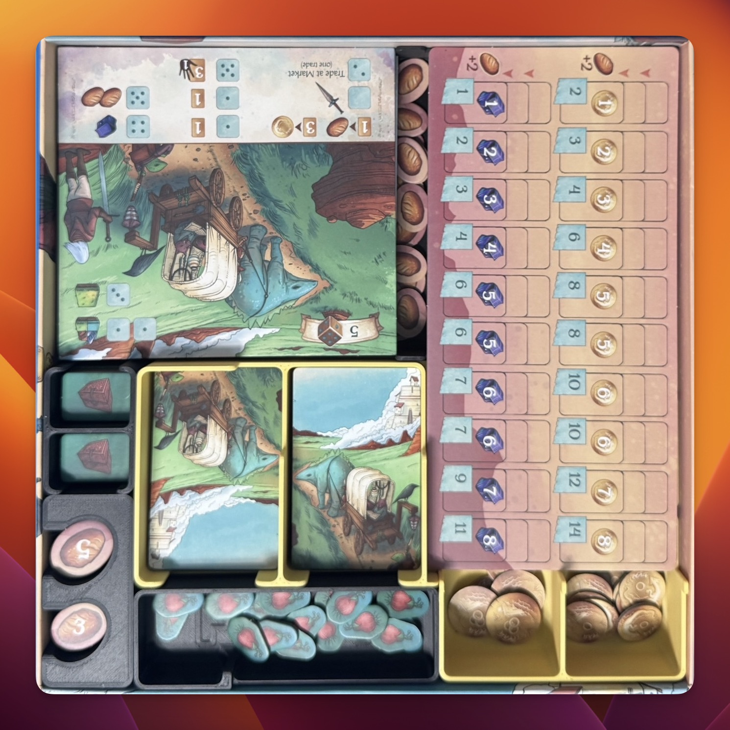 Creature Caravan (Retail Edition) Board Game Insert by cpa016 ...