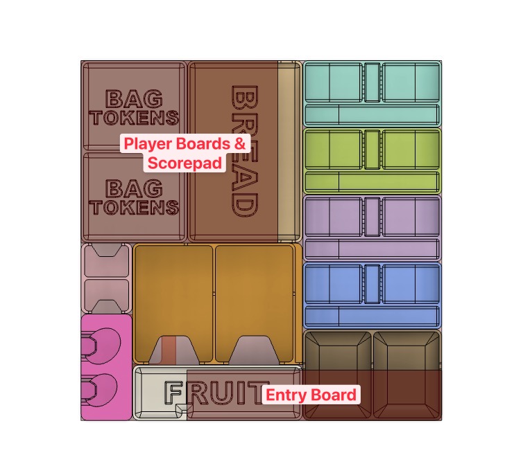 Creature Caravan (Retail Edition) Board Game Insert by cpa016 ...