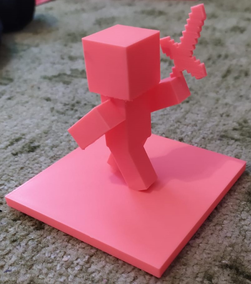 Steve Minecraft by Strinx | Download free STL model | Printables.com