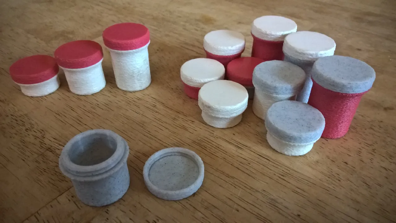 Round Box With Thread Lid by AlexJBrc | Download free STL model ...