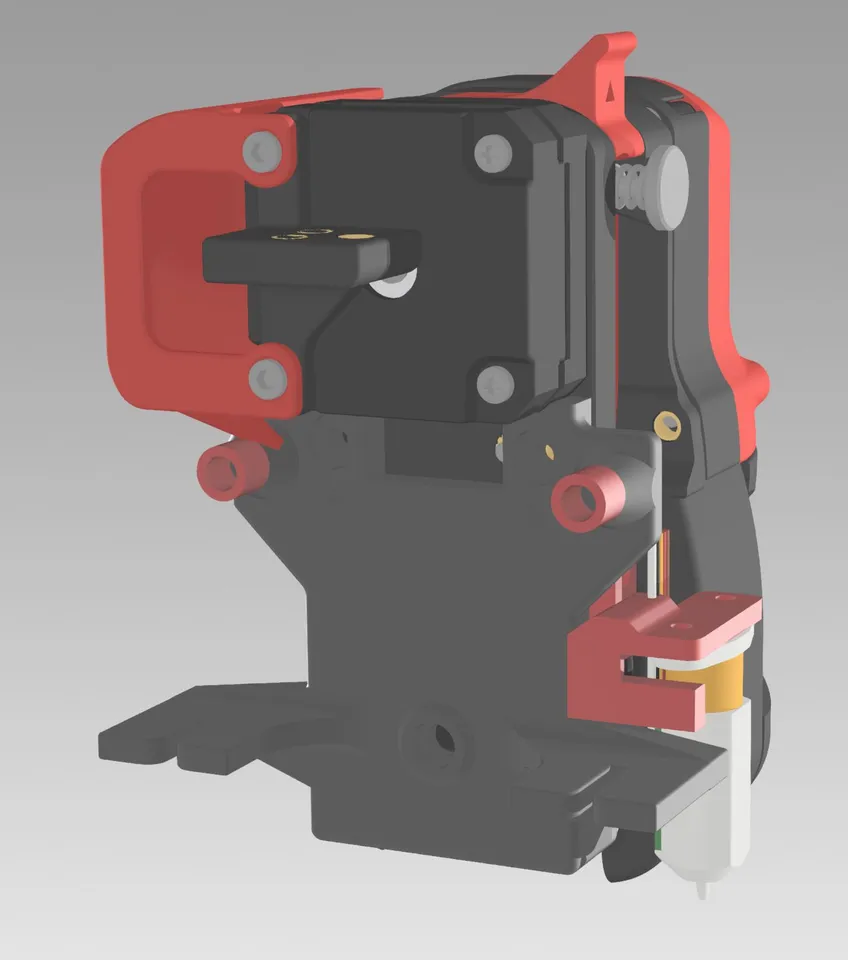 Afterburner Mount for Creality Ender 3 / Geeetech A10, A20, A30, ... by ...