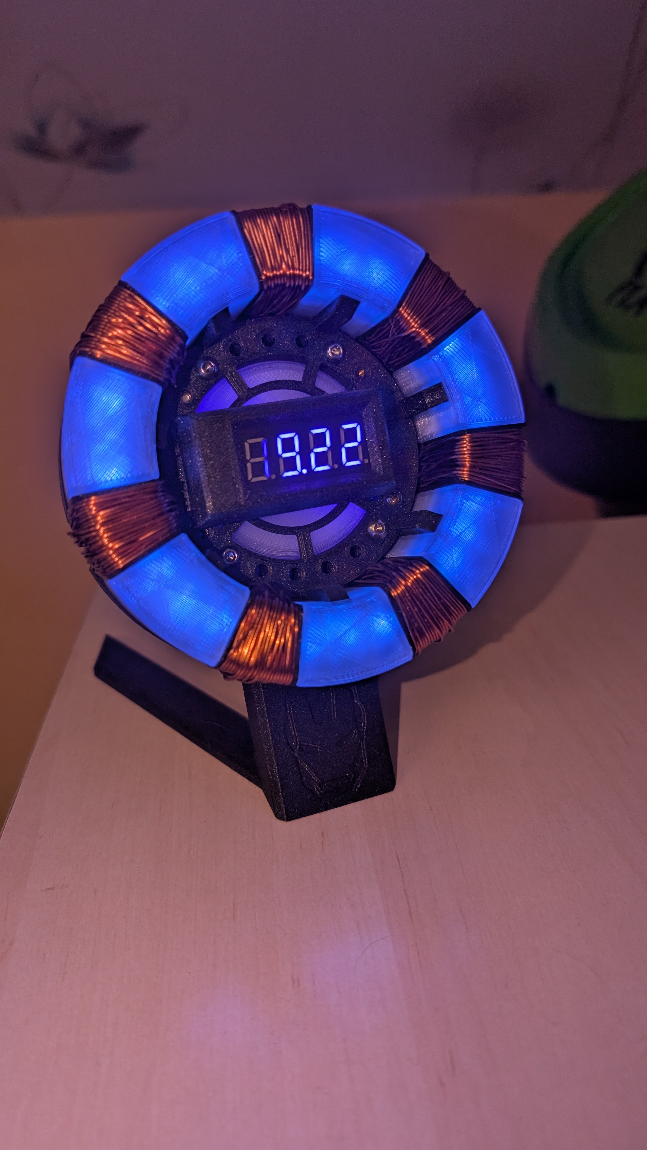 Arc Reactor Clock Iron Man With Control Light by KRYS-3D | Download ...