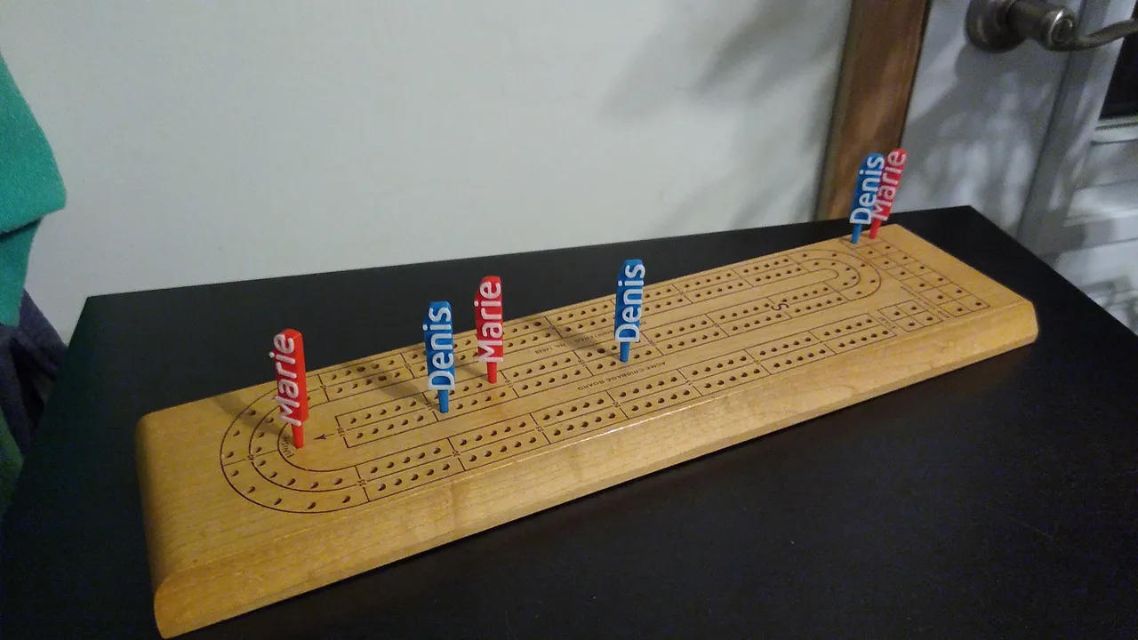 Cribbage peg with your name by Startrekfan2 | Download free STL model ...