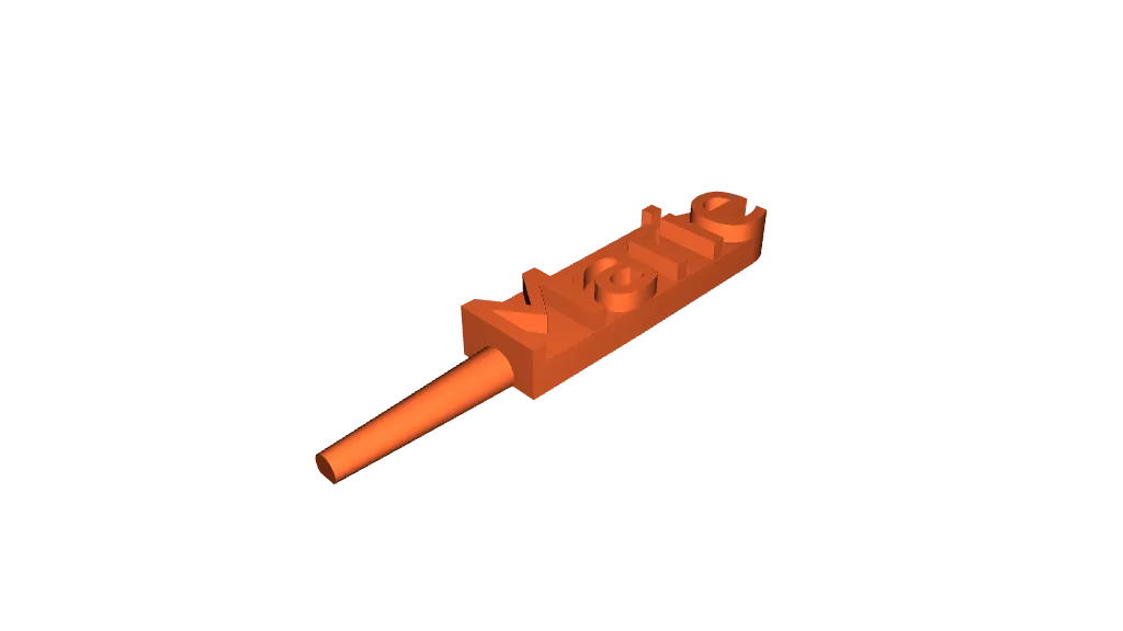 Cribbage peg with your name by Startrekfan2 | Download free STL model ...