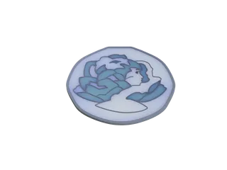 Arcane blue rose by Bavoj | Download free STL model | Printables.com