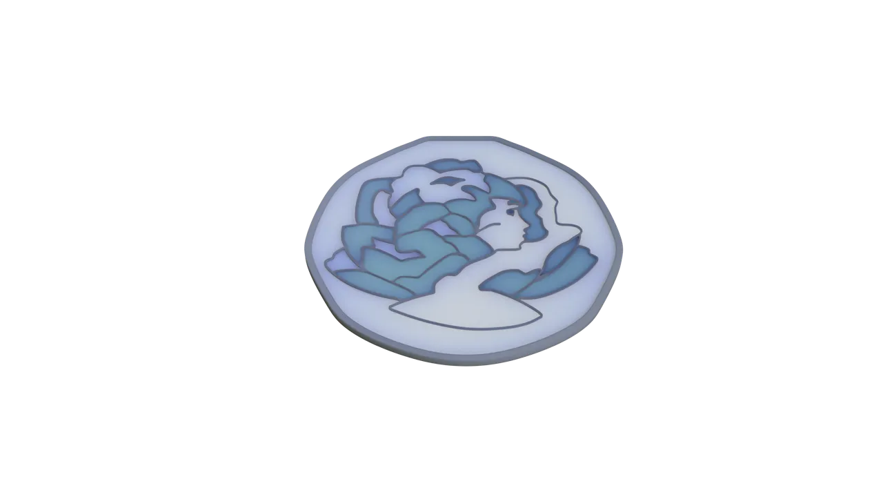 Arcane blue rose by Bavoj | Download free STL model | Printables.com