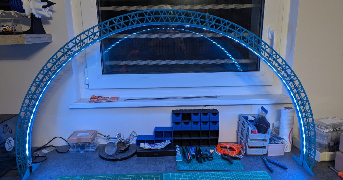Arche LED par Alextio | Téléchargez gratuitement un modèle STL ...
