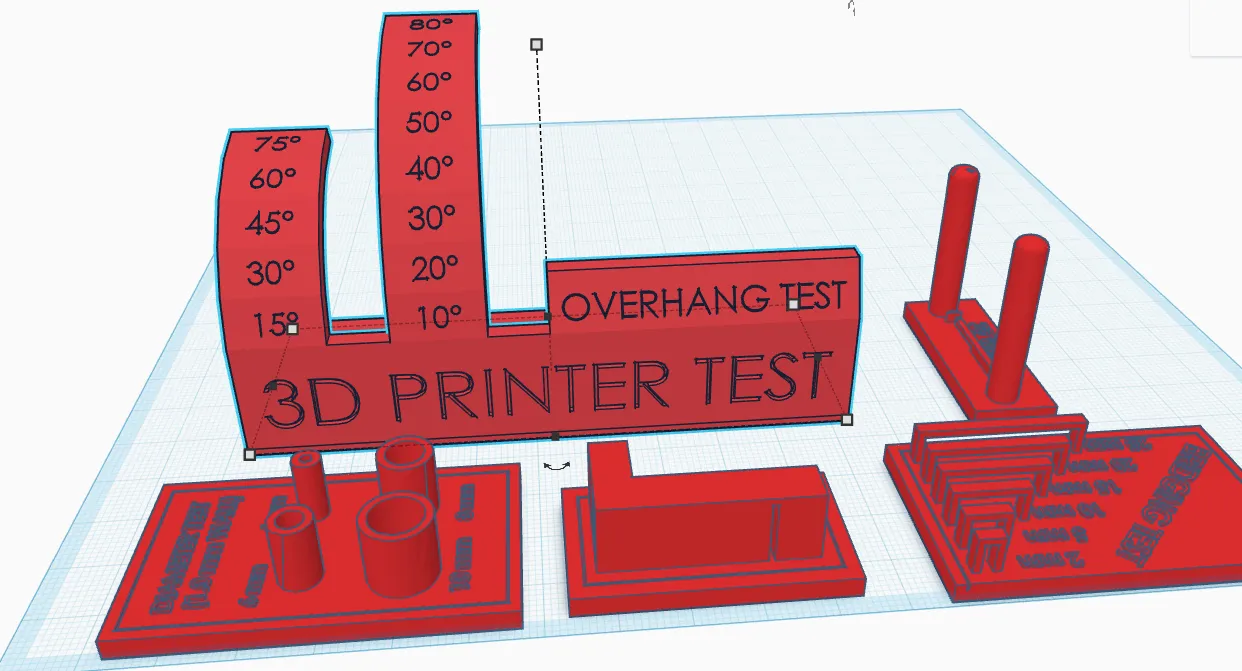 3D printer tests by David Daniel | Download free STL model | Printables.com