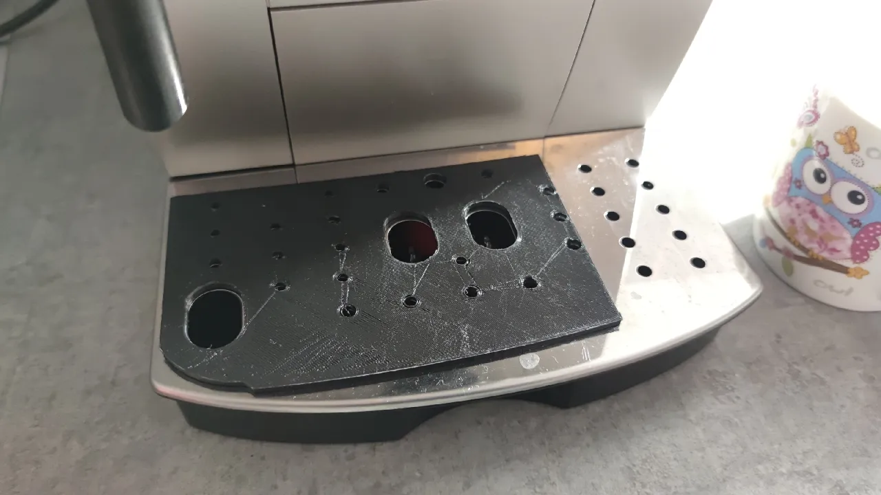 Plaque machine café Delonghi by Quentin_1411 | Download free STL model ...