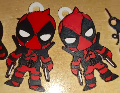 Deadpool KeyChain by Anjara | Download free STL model | Printables.com