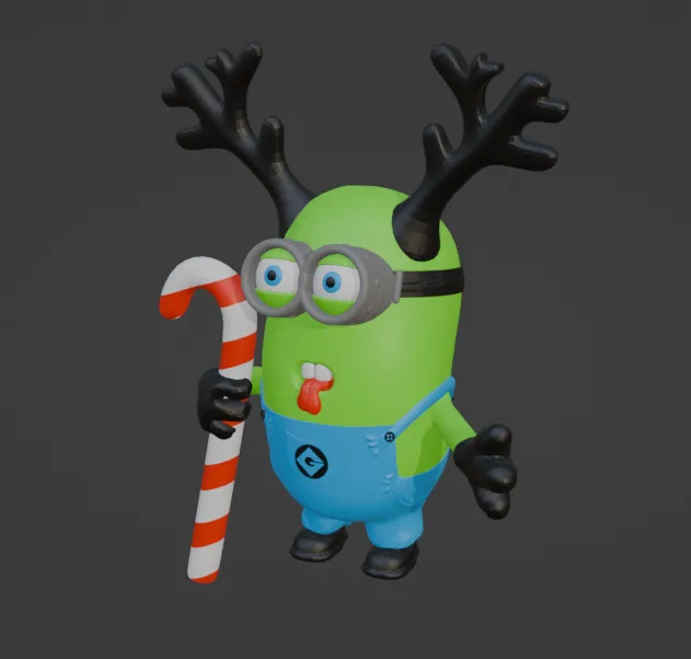 Minions reindeer by Wexik | Download free STL model | Printables.com