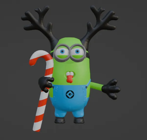 Minions reindeer by Wexik | Download free STL model | Printables.com
