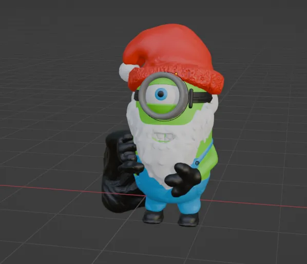 Minions Santa by Wexik | Download free STL model | Printables.com