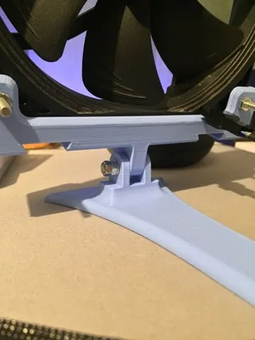 140mm Fan Stand with addons by julian428 | Download free STL model ...