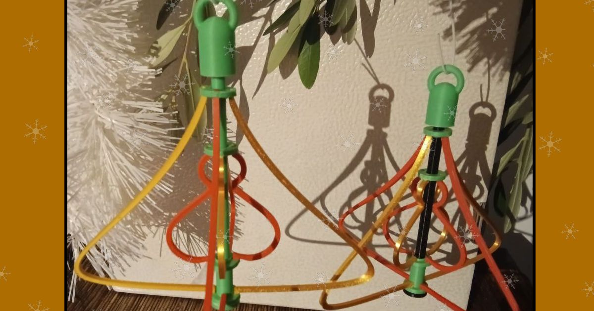 Christmas Rotating Decor by SeventyFive | Download free STL model ...