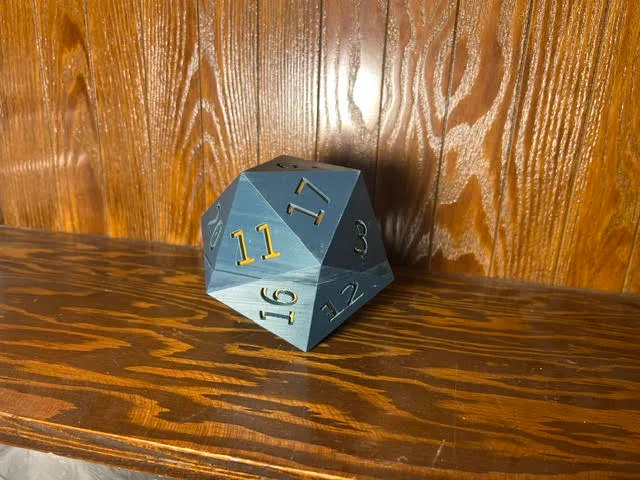 D&D D20 dice by Darth_Mand'alor_the_Great | Download free STL model ...