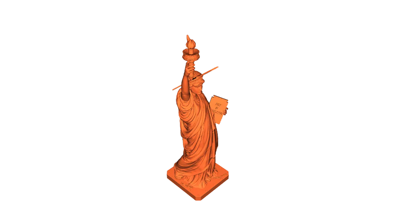 STATUE OF LIBERTY NATIONAL MONUMENT by VinceCZ | Download free STL ...