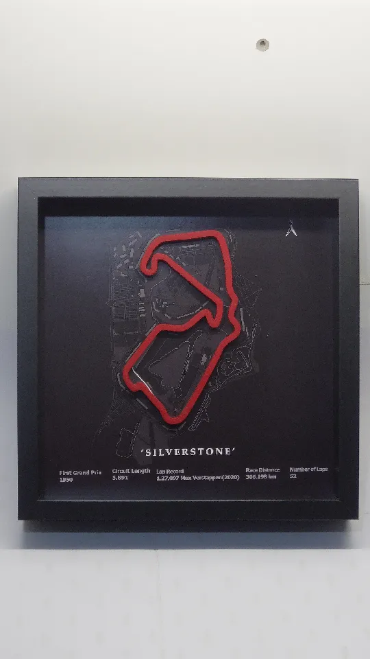 F1 Circuit Display Frame by 3D Printing World Net | Download free STL ...