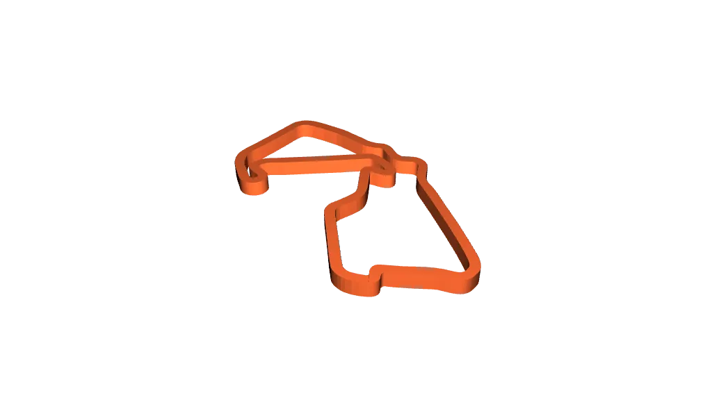 F1 Circuit Display Frame by 3D Printing World Net | Download free STL ...