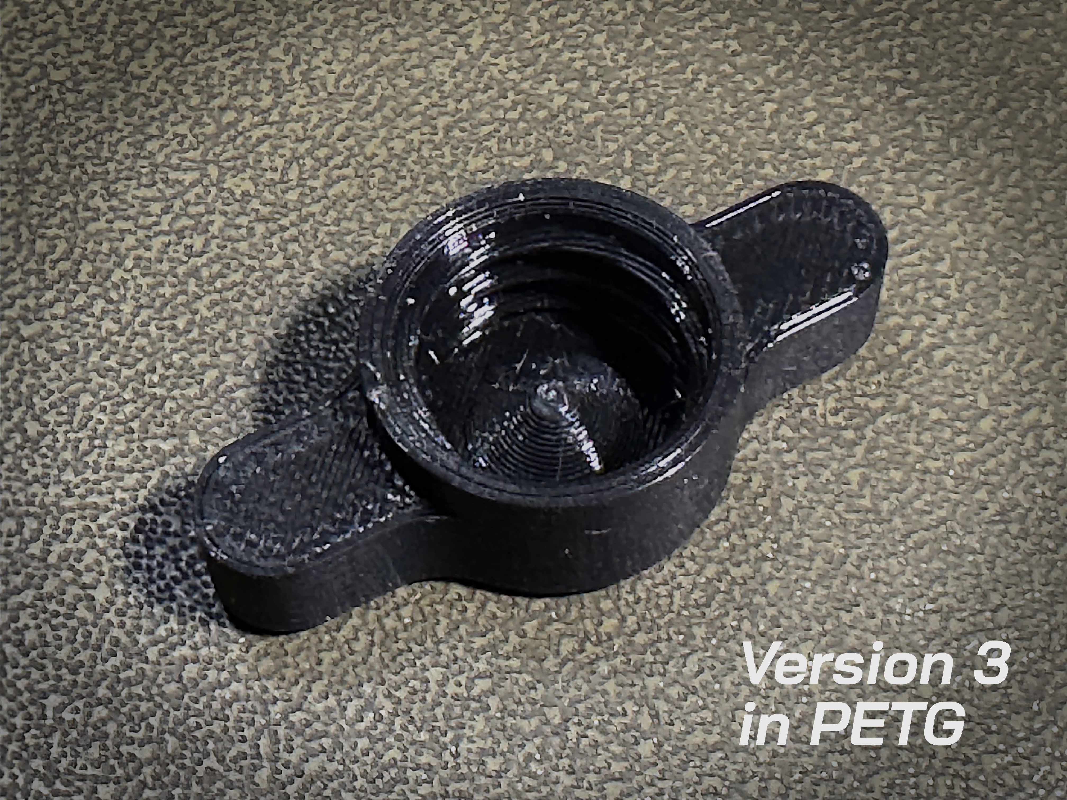 Make of Cap for Silicon Cartridge by kury | Download free STL model ...