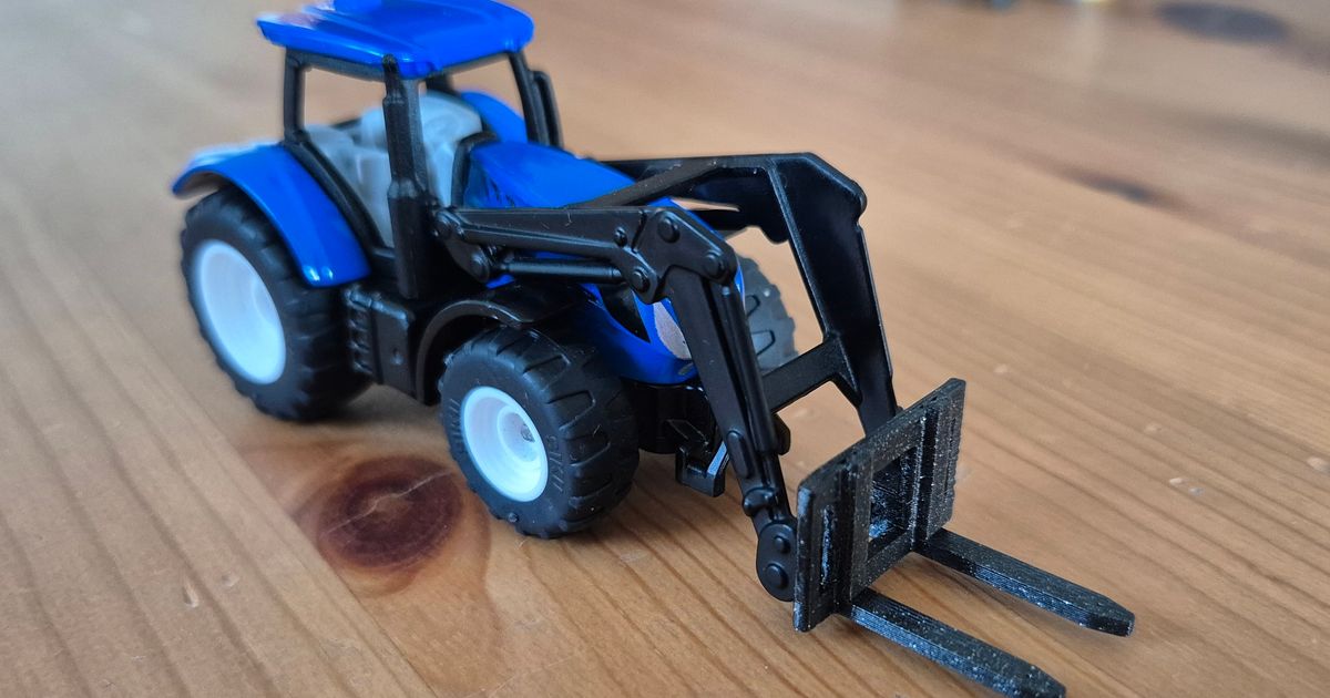 SIKU New Holland Palettengabel/pallet fork by Andi_D | Download free ...